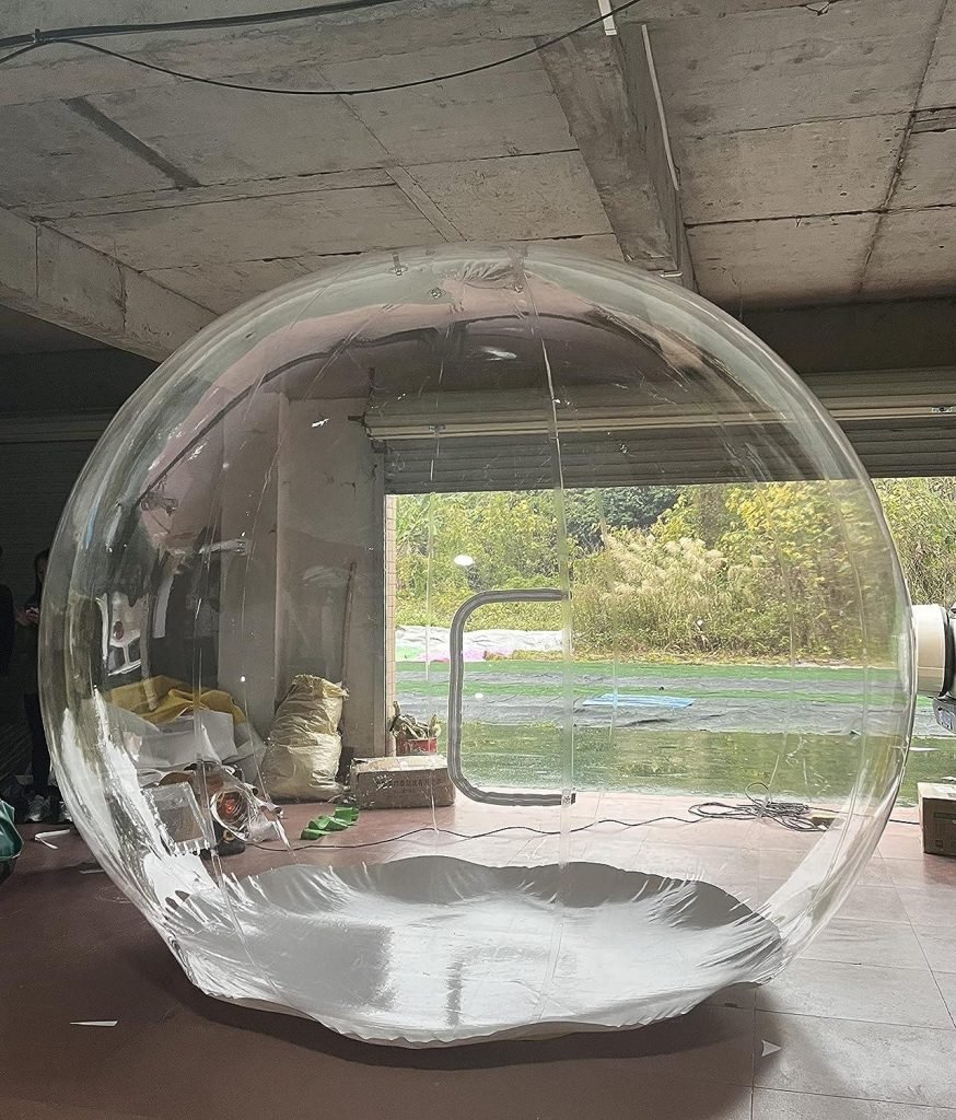 King 10ft Inflatable Snow Globe Transparent Bubble Tent with 330W Air ...